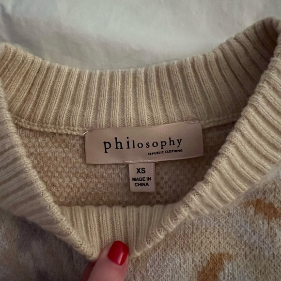 Philosophy | Sweaters | Philosophy Sweater | Poshmark